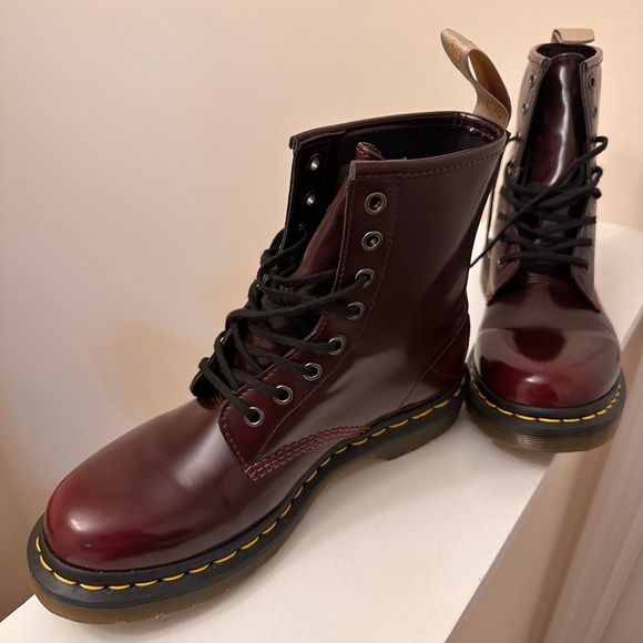 Dr. Martens | Shoes | Cherry Red Dr Martens Boots | Poshmark